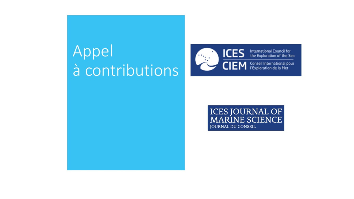 ICES Journal of Marine Science : call for papers - Flotte ... ICES Journal of Marine Science : call for papers - Flotte ...